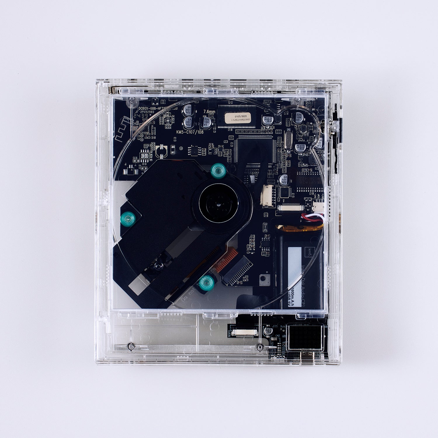 Instant Disk Audio CP1 White CD Player | km5 – km5