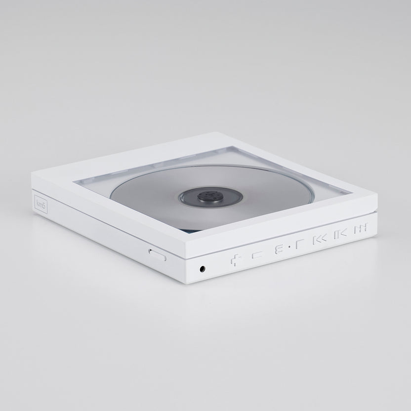 Instant Disk Audio CP1 White CD Player | km5 – km5